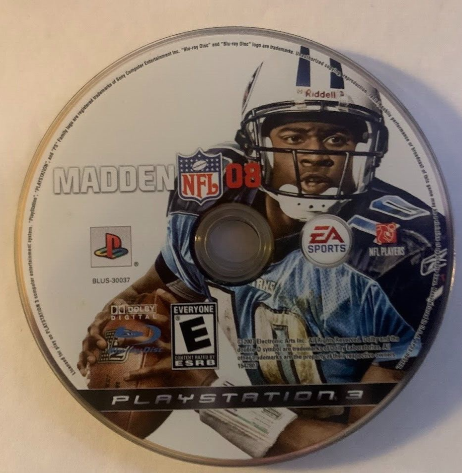 Madden NFL 08 (Sony PlayStation 3/PS3, 2007) NO TRACKING! 14633154283 ...