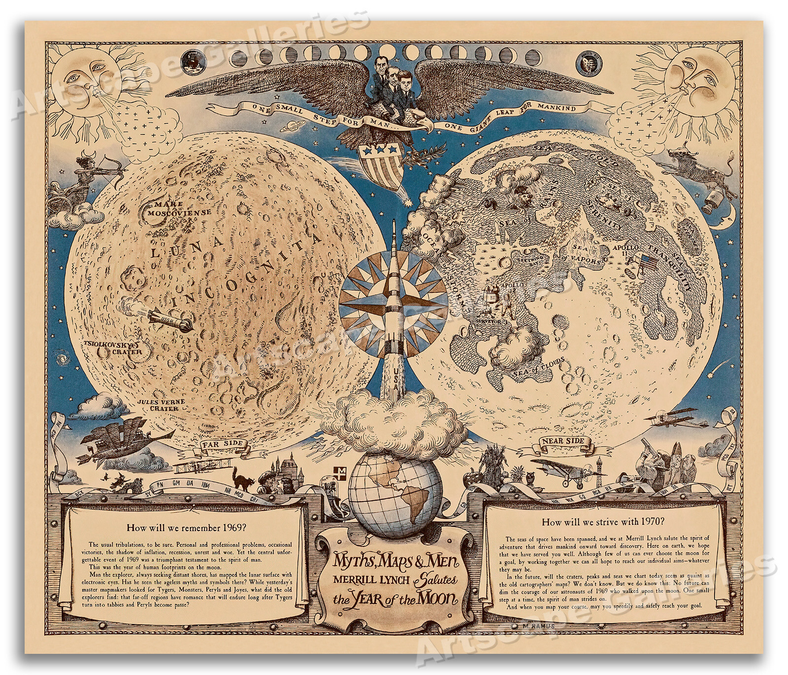 Nasa Moon Map