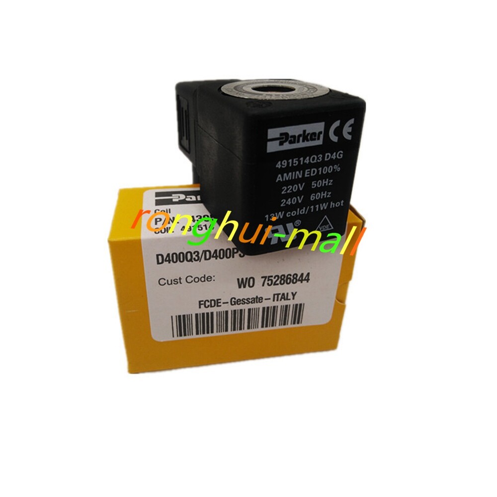 1PCS New For Parker Solenoid Valve Coil 491514Q3 D4G 220-240V | eBay