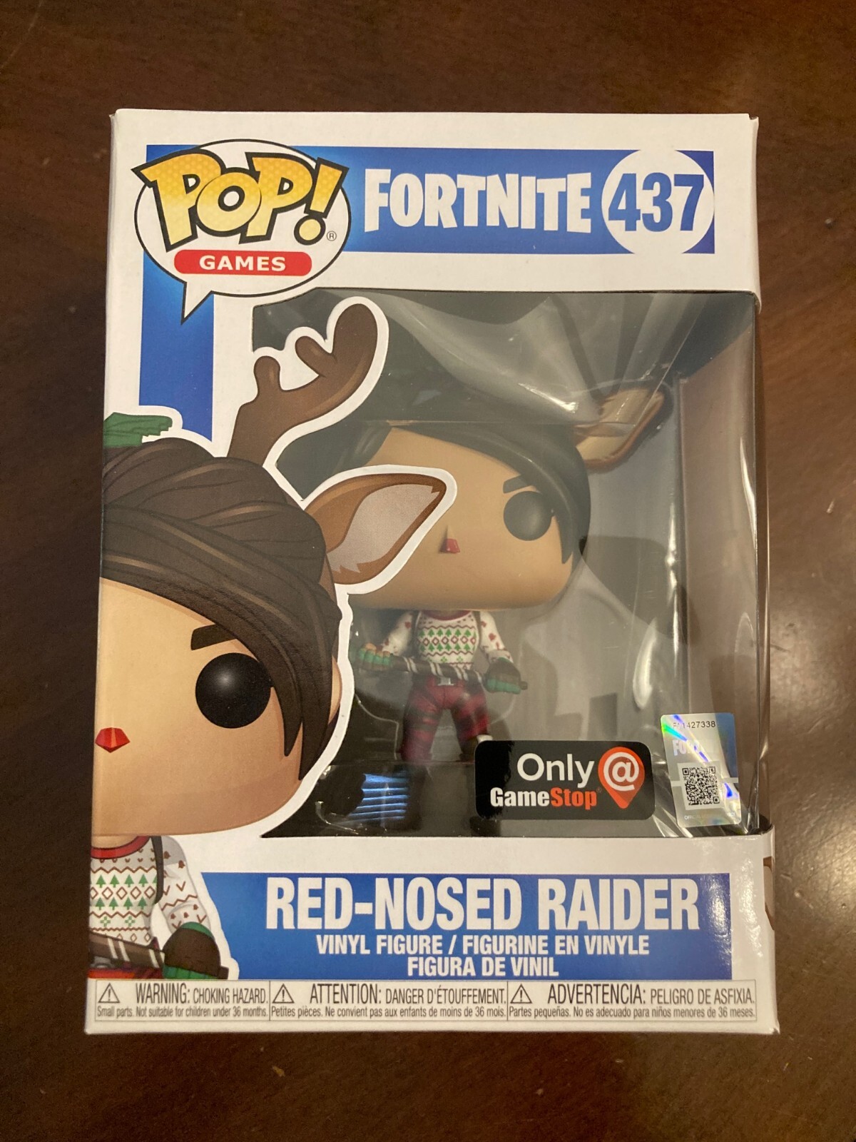 Funko Pop! Games: Fortnite - Red-Nosed Raider GameStop Exclusive 437 in ...