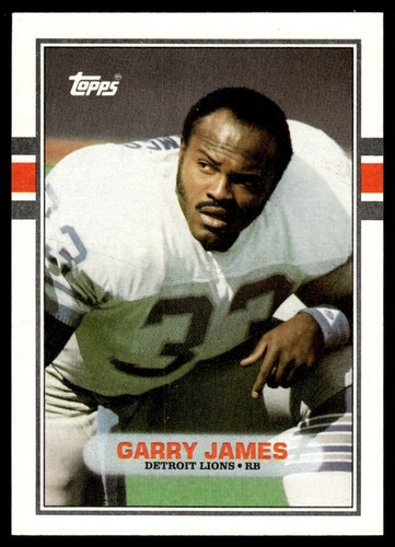 1989 Topps Garry James Detroit Lions #367 | eBay