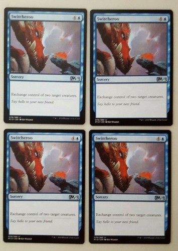 [4x] Switcheroo M19 MTG Magic The Gathering NM Playset | eBay
