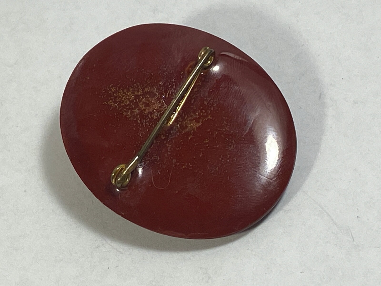 Exquisitely Carved Reddish Brown Bakelite 3D Cameo Pin | eBay