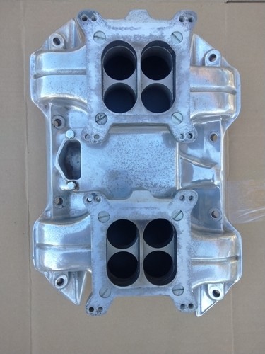MOPAR OFFENHAUSER 383-400 2X4 BBL. INTAKE,CUDA,CHALLENGER,CHARGER,GTX ...