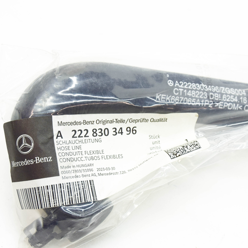 NEW MERCEDES-BENZ S W222 HEAT EXCHANGER FEED HOSE A2228303496 | eBay