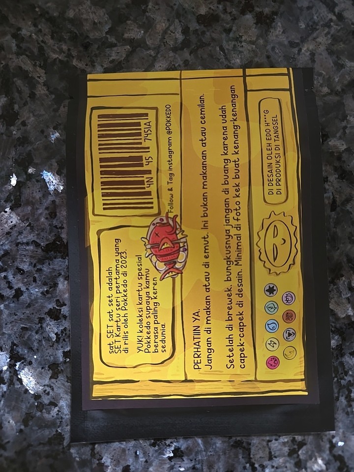 Pokkedo Sat Set Sat Set!! V1 Booster Pack - Indonesian Parody Pokémon ...