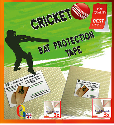 CRICKET BAT ANTI SCUFF SHEET FULLY BAT PROTECTION | eBay
