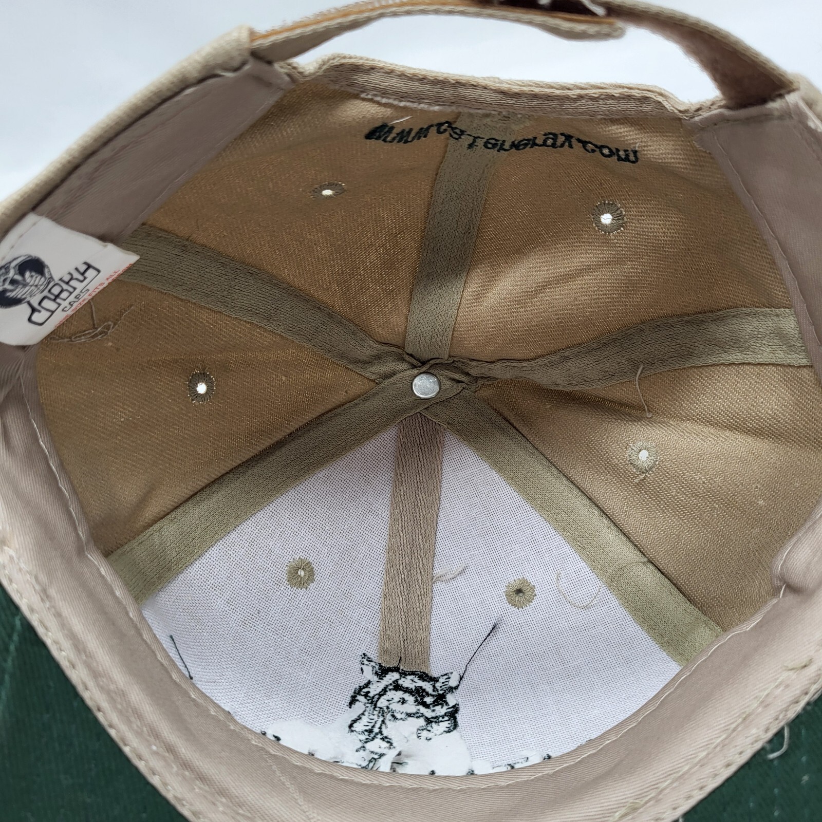 Catamount Energy Corporation Cap - Adjustable Strap - Tan/Green - Cobra ...