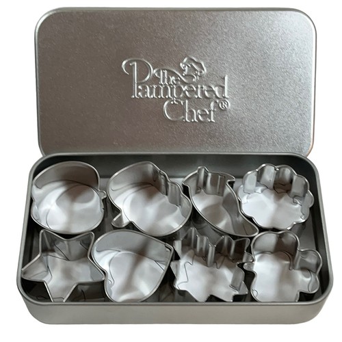 Pampered Chef Creative Cutters Set Mini Cookie Cutter Bread Appetizers ...