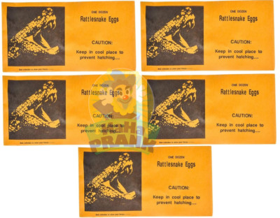5 Rattlesnake Eggs Prank Envelopes - Magic Joke Trick Gag Gift Fun | eBay