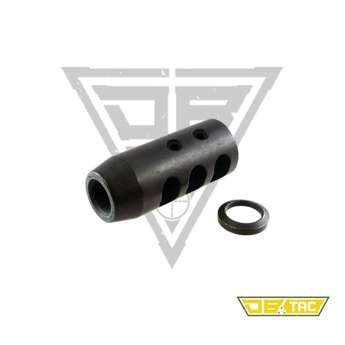 Steel Competition Muzzle Brake .578-28 (37/64x28) TPI For .45 With Jam ...