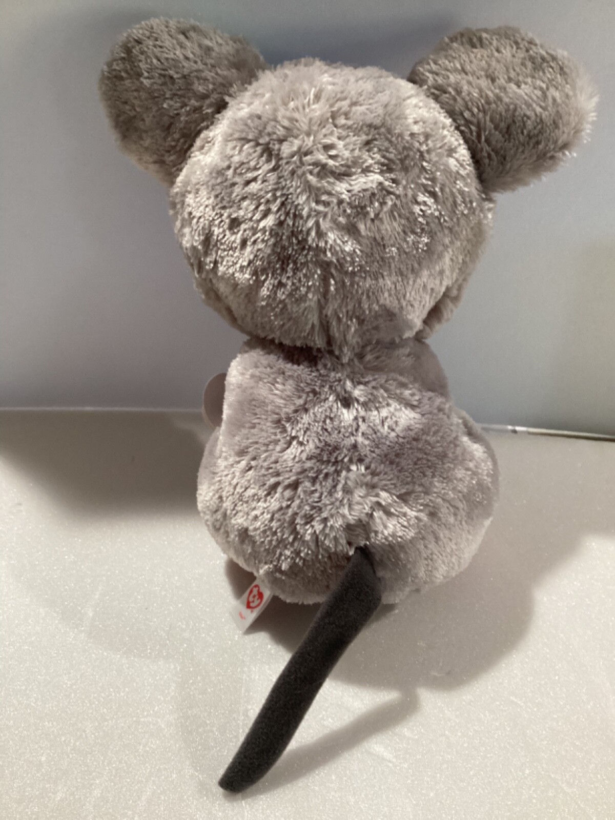 Ty Beanie Boo Buddy MAC the CHRISTMAS MOUSE holding Gingerbread Man 9 ...