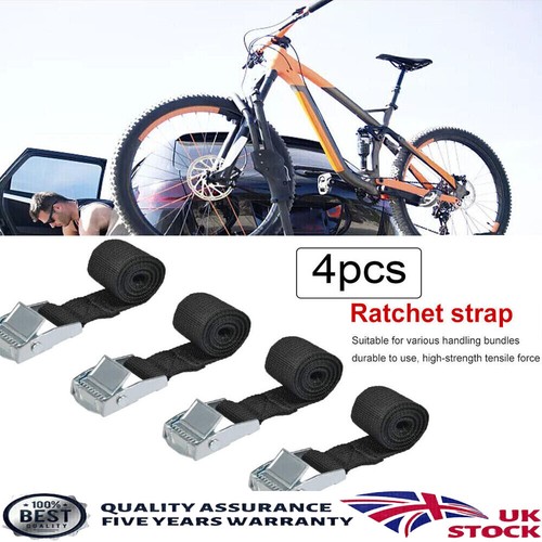 Thule 9502 9503 Bike Carrier Rack x4 Wheel Buckle Straps Spare Part ...