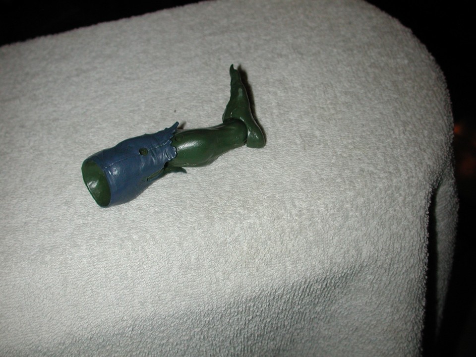 MARVEL LEGENDS ULTIMATE GREEN GOBLIN LEFT LEG BAF PART ONLY VERY NICE ...