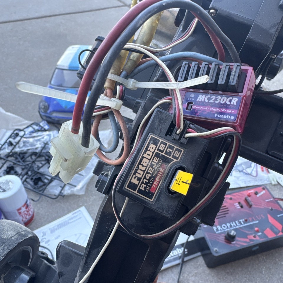 Tamiya BMW Rover Mini Cooper M03 M03L Chassis Remote And More Used ...