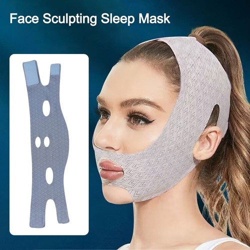 Adjustable Lifting Tightening Mask Breathable V Line Shaping Mask Woman ...