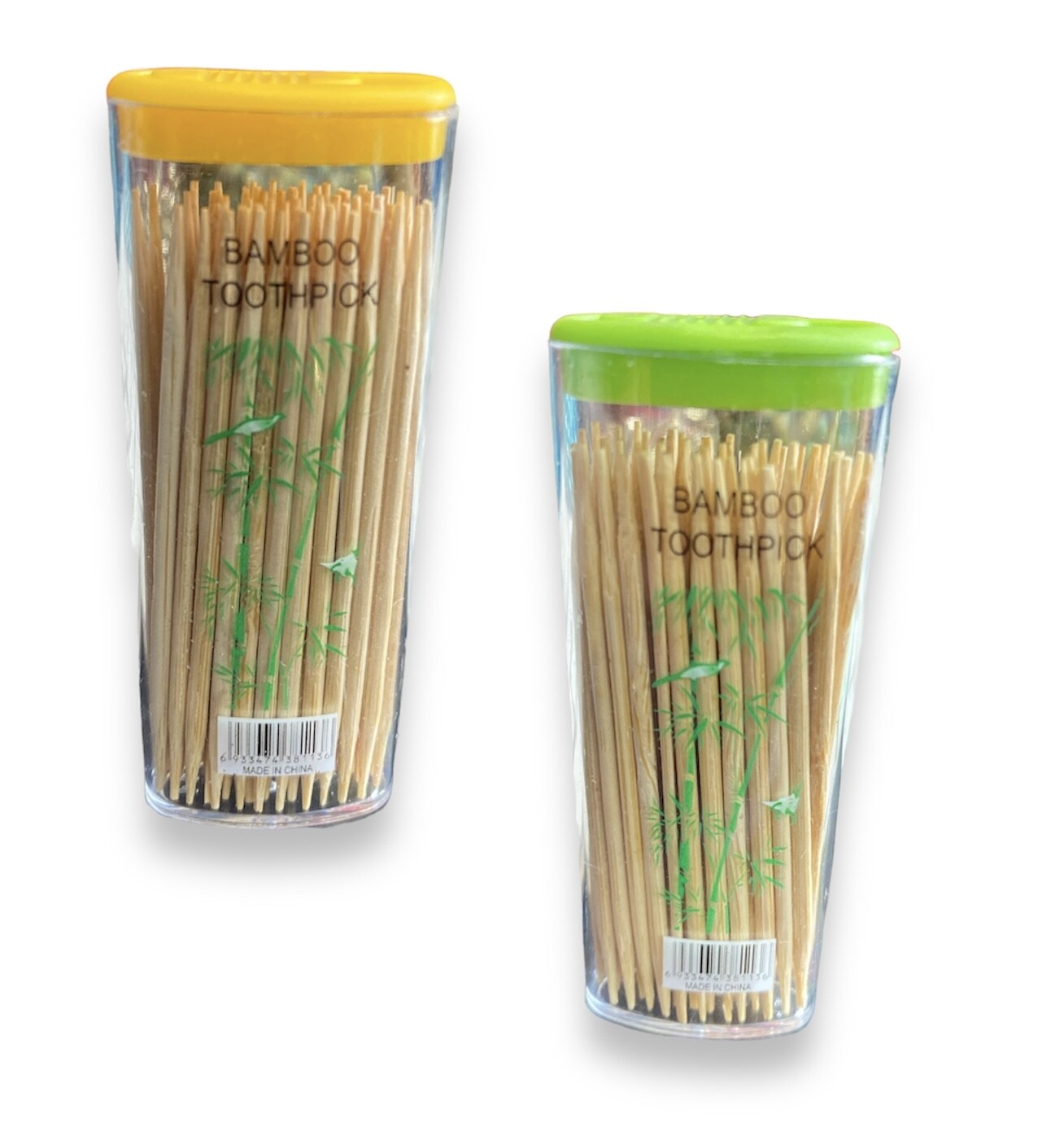 New Bamboo Stick Tooth Picks Dental Floss Dental Care Oral Hygiene ...