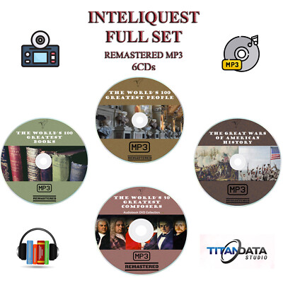 InteliQuest Set 6 CD MP3 - Greatest People - Greatest Composers ...