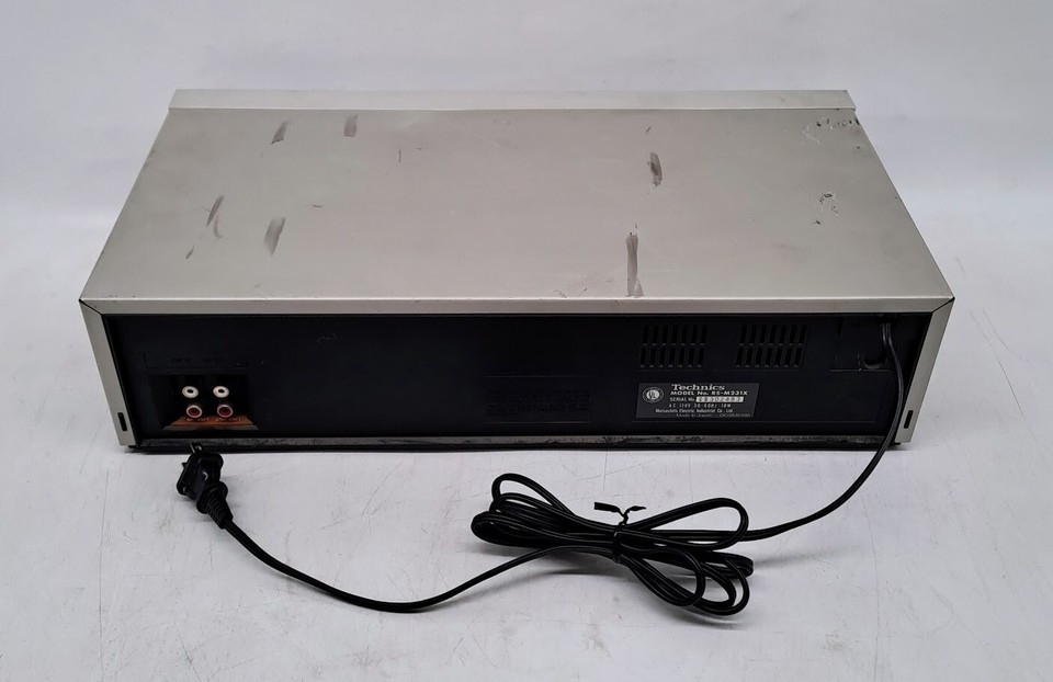 Vintage Technics RS-M234X Cassette Deck Tape Player Recorder DBX Silver ...