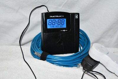 PYRAMID TIMETRAX EZ Serial Swipe Card Time Clock System- Preowned 1A | eBay