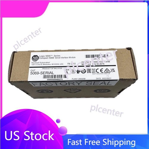 NEW~ Allen Bradley 5069-SERIAL SER A Compact Logix 5000 Interface ...