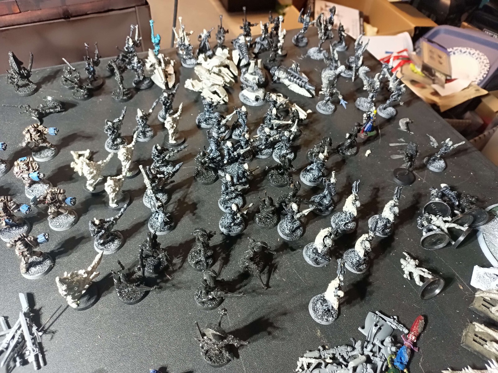 Warhammer 40k Massive Lot of Firstborn Marines, Grey Knights, Eldar and ...