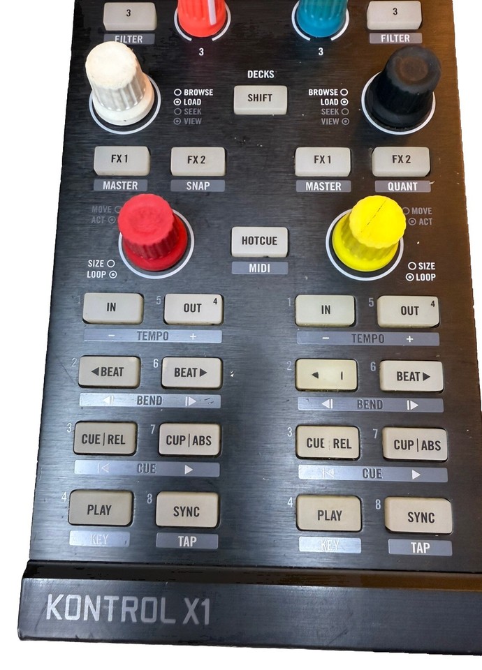 Native Instruments TRAKTOR KONTROL X1 MK1 Portable DJ Controller ...