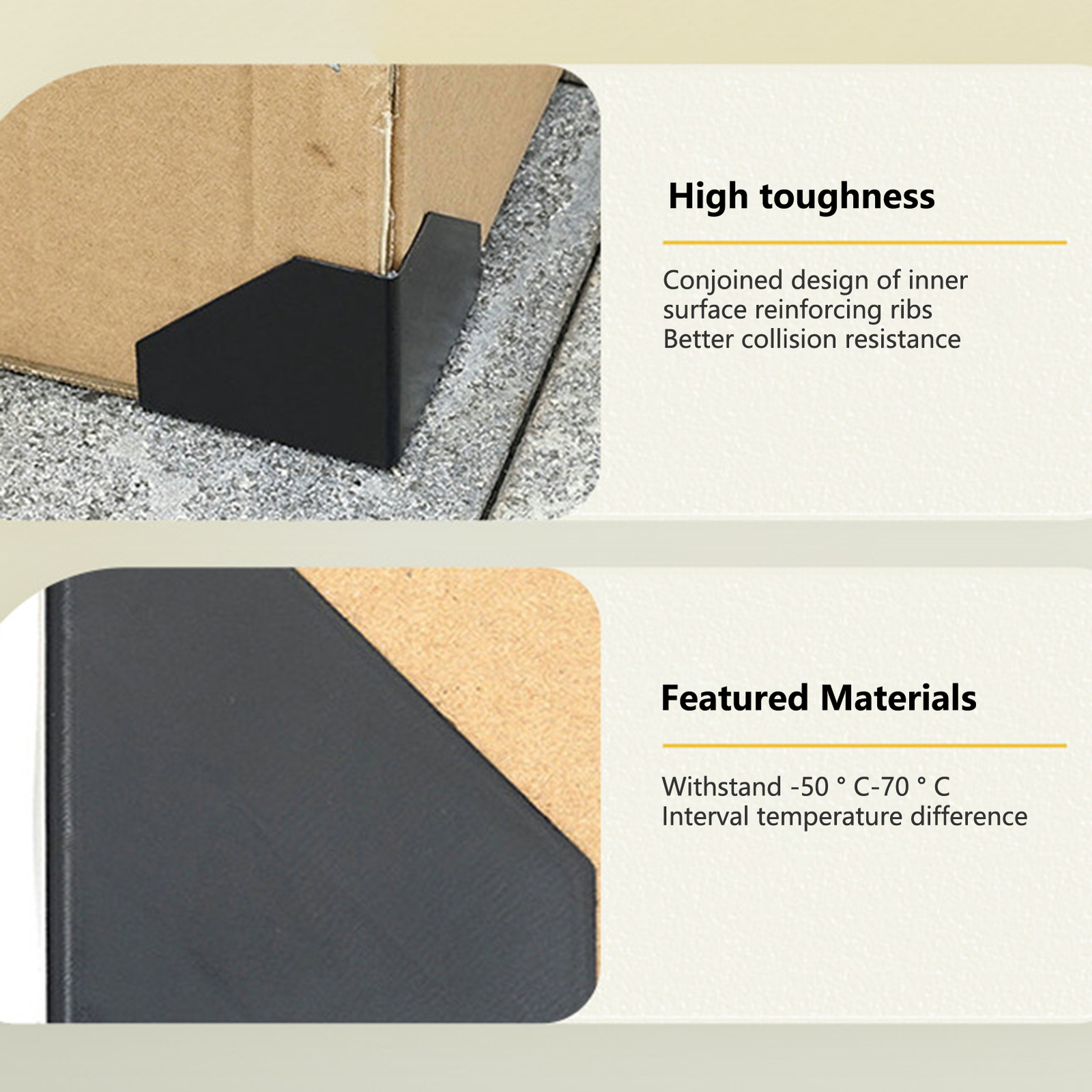 200pcs Corner Protectors Three Sided Angle Protection Protect Valuable ...