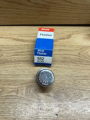 Atlas Flasher 552 For 12 Volt Cars Trucks in Original Box - 1 flasher ...