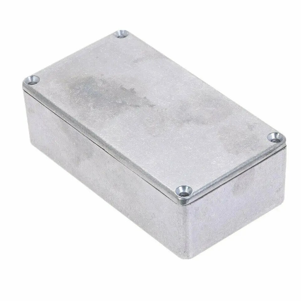 Silver Aluminium Enclosure Case Mini Electronic Project Box 112x61x31mm ...