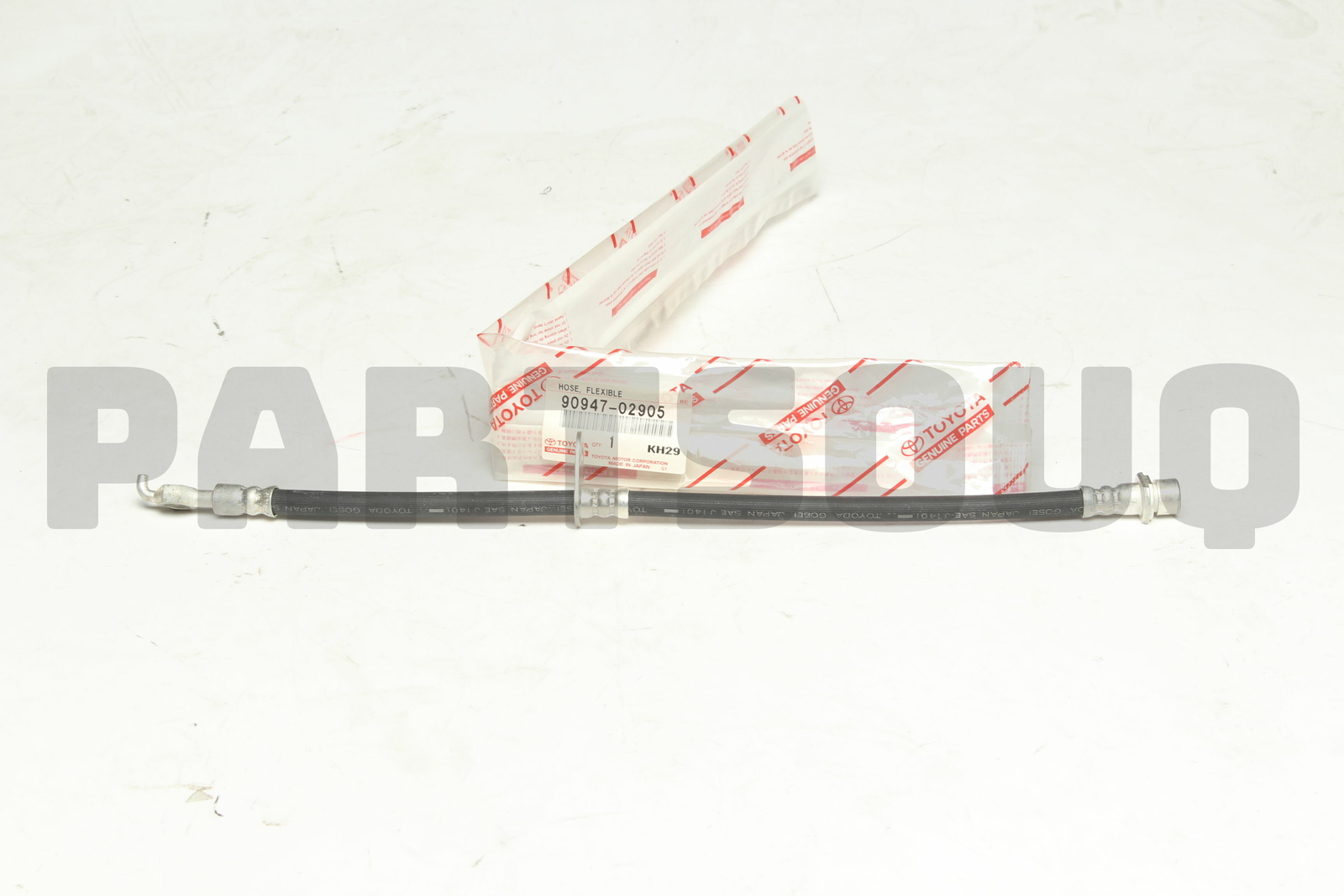 9094702905 Genuine Toyota HOSE, FLEXIBLE, NO.1(FOR FRONT) 90947-02905 ...
