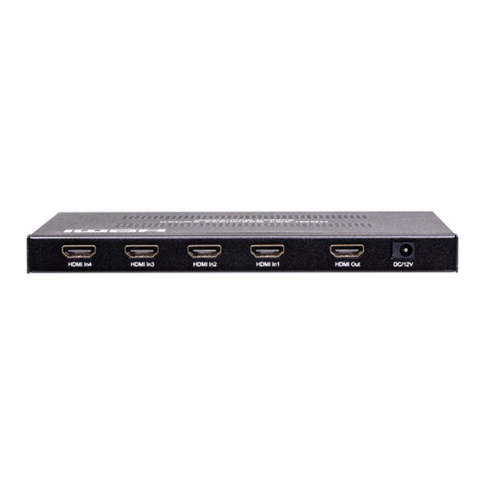 4 Way Hdmi Quad Multi Viewer 4 In 1 Out Seamless Switch Ir | eBay