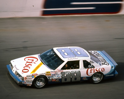 BUDDY BAKER #88 CRISCO NASCAR DAYTONA ACTION-SHOT 8x10 GLOSSY PHOTO #16 ...