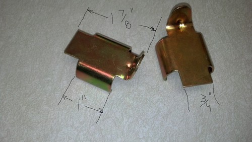 1" Snowmobile Track Clips,Camoplast all guided clips, 52pcs. Arctic Cat ...