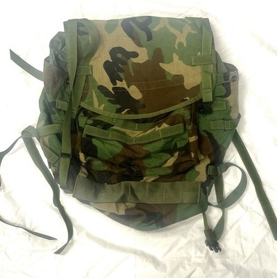 Military Issue MOLLE II Main Pack - Woodland Camo -- PACK ONLY | eBay