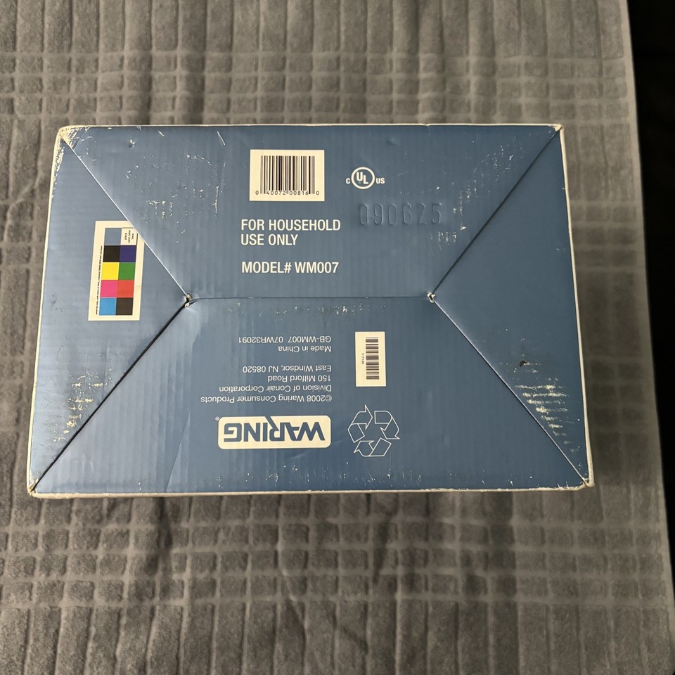 Waring Pro Professional Electric Martini Maker WM007 BRAND NEW | eBay