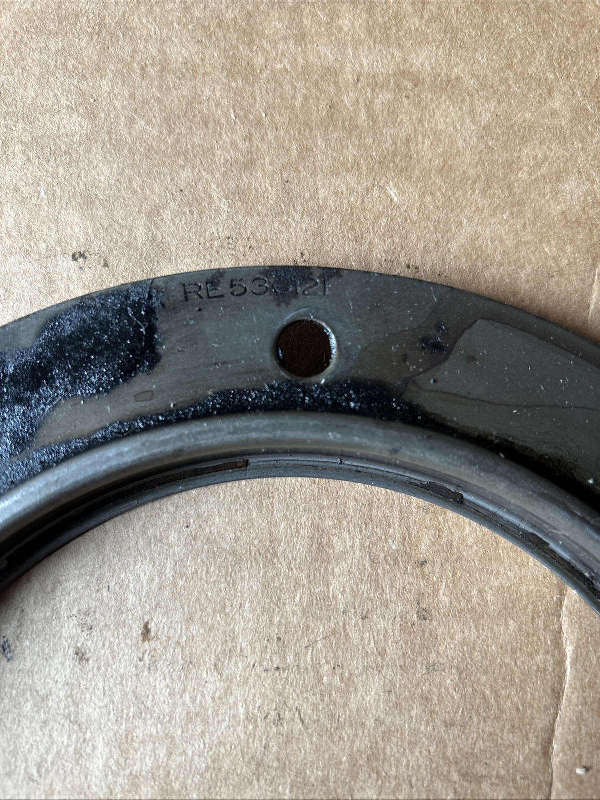 John Deere 6090 Diesel Engine Rear Seal RE530121 Harvester 8100 8200 ...