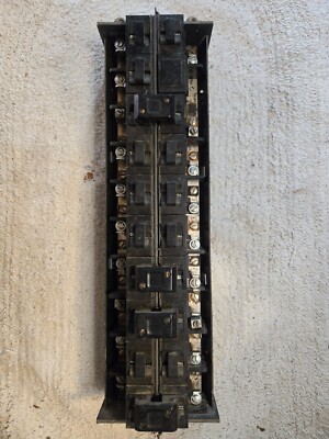 Pushmatic 120/240v 20 Spaces Panel 100 Amp With Breakers | eBay