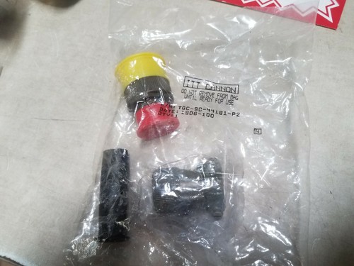 ITT / Cannon TGC-90-44181-P2 MS3106E18-1SW WITH MS3420-10 | eBay