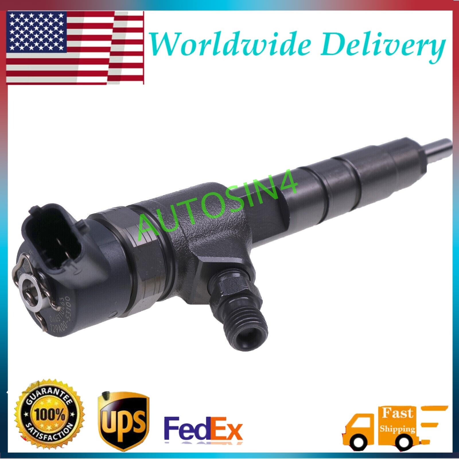 1pc Fuel Injector 0445110463 for Yanmar 4TNV88C 3TNV88C Engine | eBay