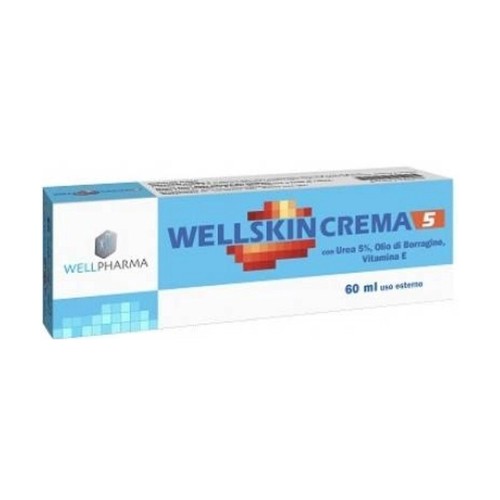 WELLPHARMA Wellskin Cream 5 - Treatment For Dry And Scaly Skin 60 Ml | eBay