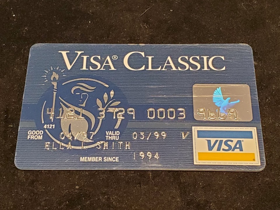Visa Credit Card Number Front And Back