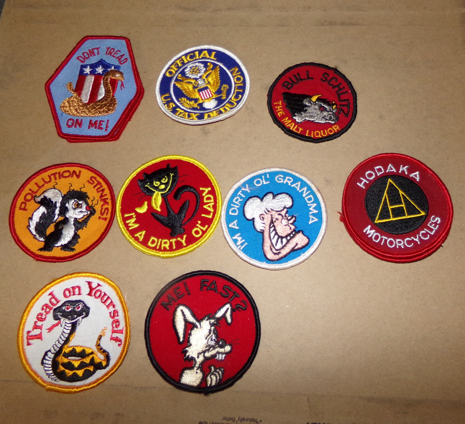 YOUR CHOICE OF VINTAGE EMBROIDERED PATCHES | eBay