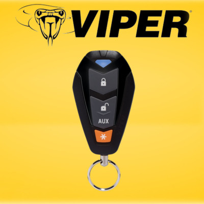 VIPER 7145V - 4 Button 1 Way Remote Control Alarm Remote Fob Viper ...