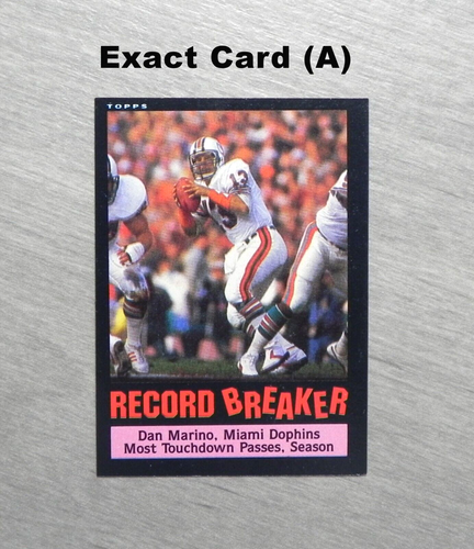 DAN MARINO 1985 Topps Card #4 _ Exact Card (A) | eBay