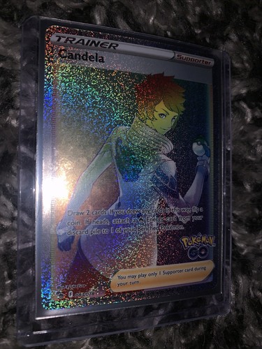 Pokemon Card Candela 083/078 Pokemon Go Full Art Trainer Rainbow Rare ...