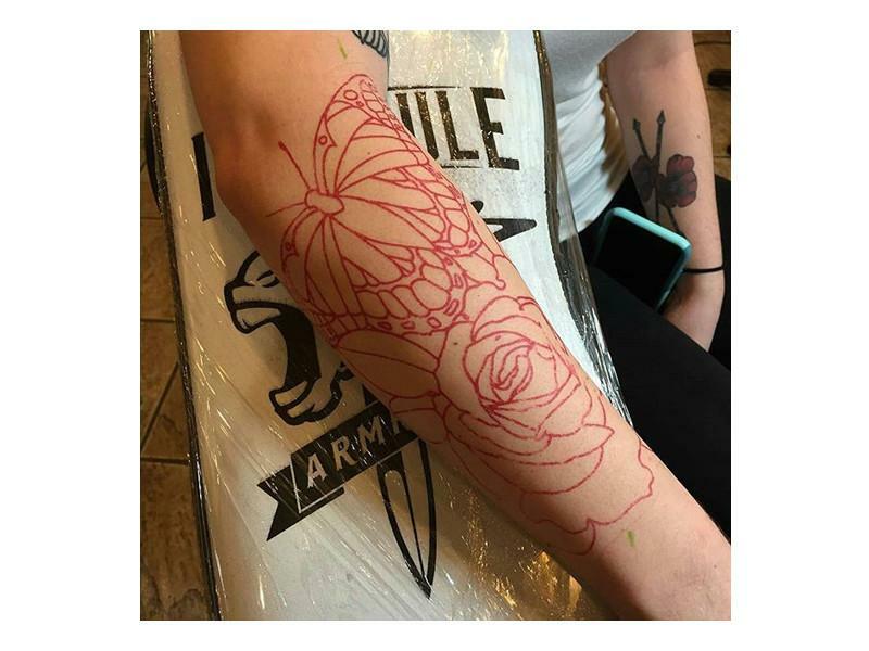 S8 RED Tattoo Stencil Paper - (Pack of 100) | eBay