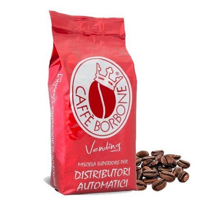 1Kg Caffè Grani Chicchi Borbone Miscela Rossa Distributori e Macchine ...