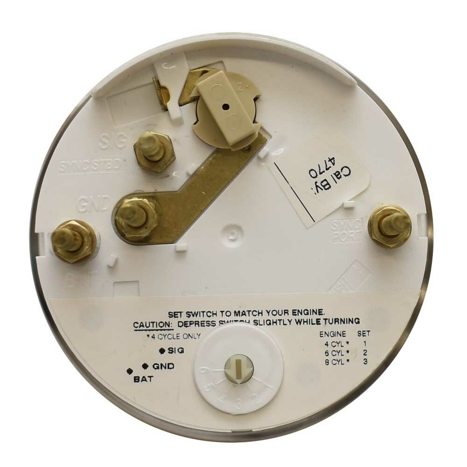 Four Winns Boat Tachometer Gauge TCH301A | Inboard Faria 3 1/4 Inch | eBay