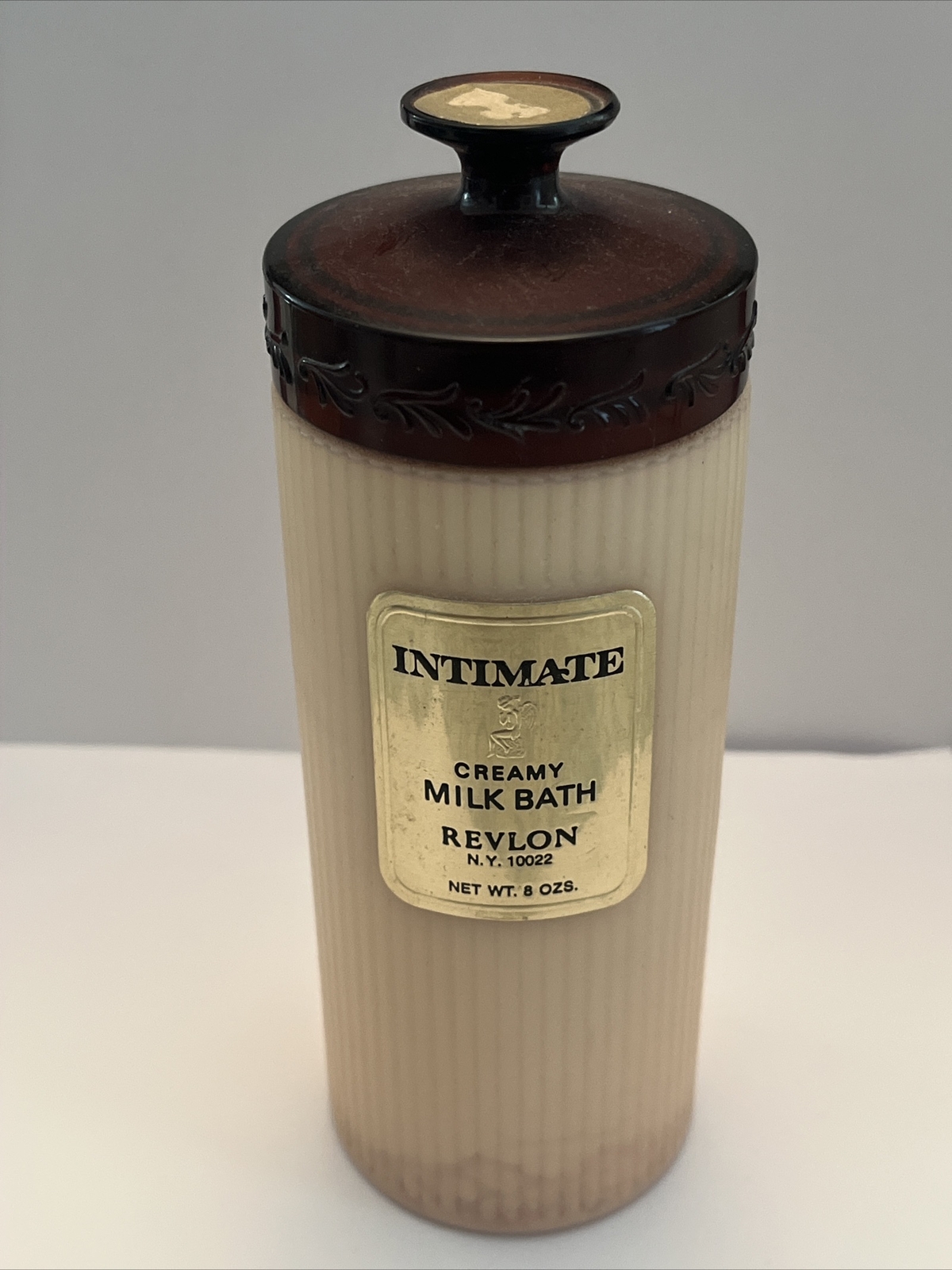 Vintage Revlon INTIMATE Fragrance CREAMY Milk Bath POWDER 8 OZ. Rare ...